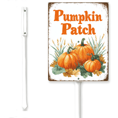 Kurmntregon Fall Pumpkin Patch Yard Sign With Stake Pumpkin Patch ...