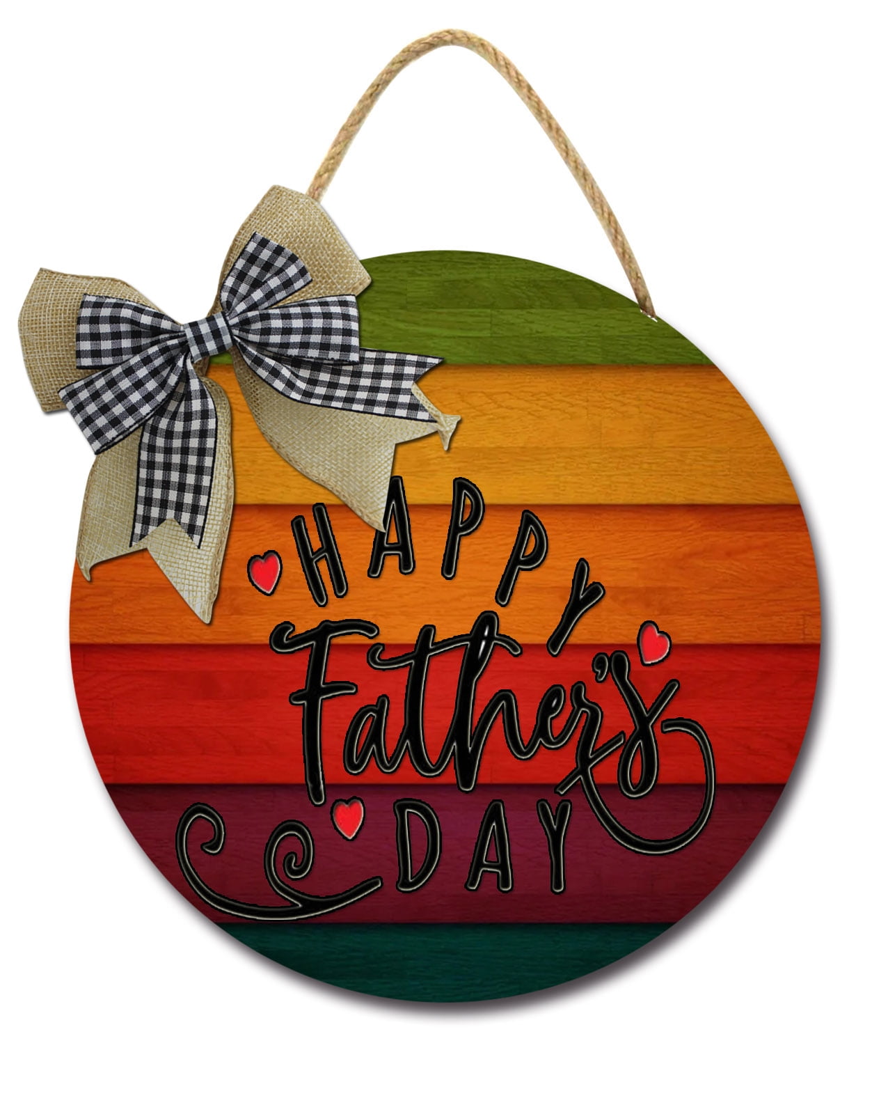 Kurmntregon Fathers Day Sign Door Sign Fathers Day Signs For Dad For ...