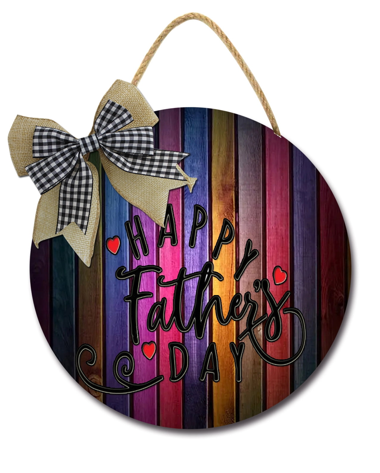 Kurmntregon Fathers Day Sign Front Door Sign Dads For Fathers Day ...