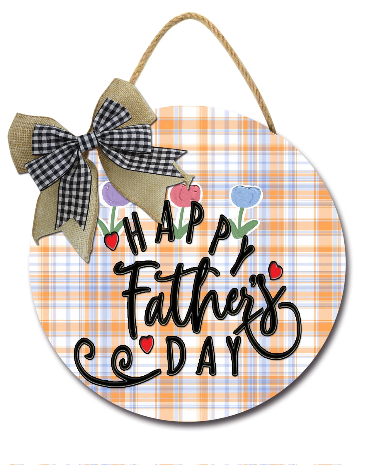 Kurmntregon Fathers Day Signs For Dad Door Sign Dad Signs For Fathers ...