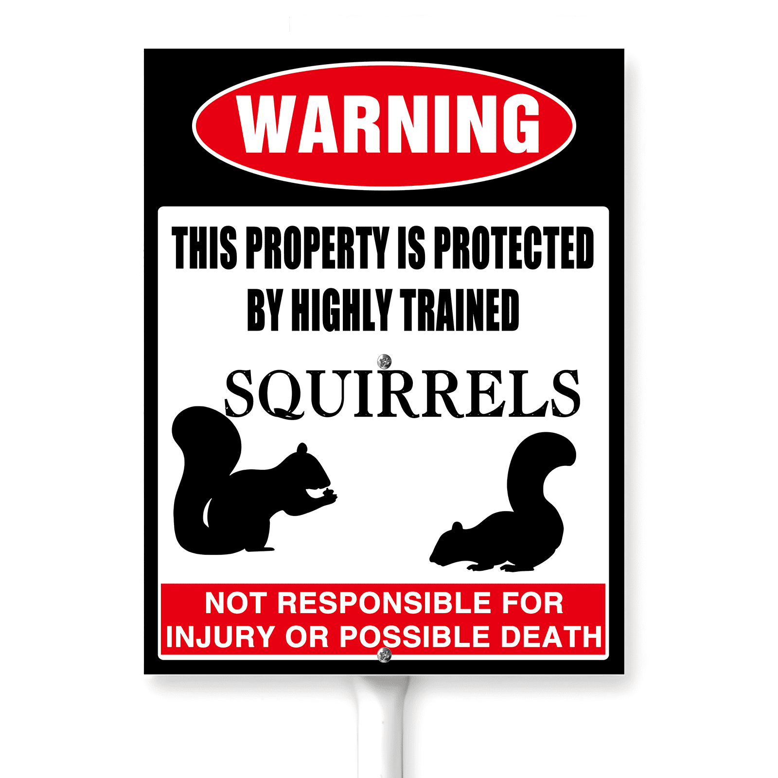 Kurmntregon Guard Dog Sign With Stake Private Property No Trespassing ...