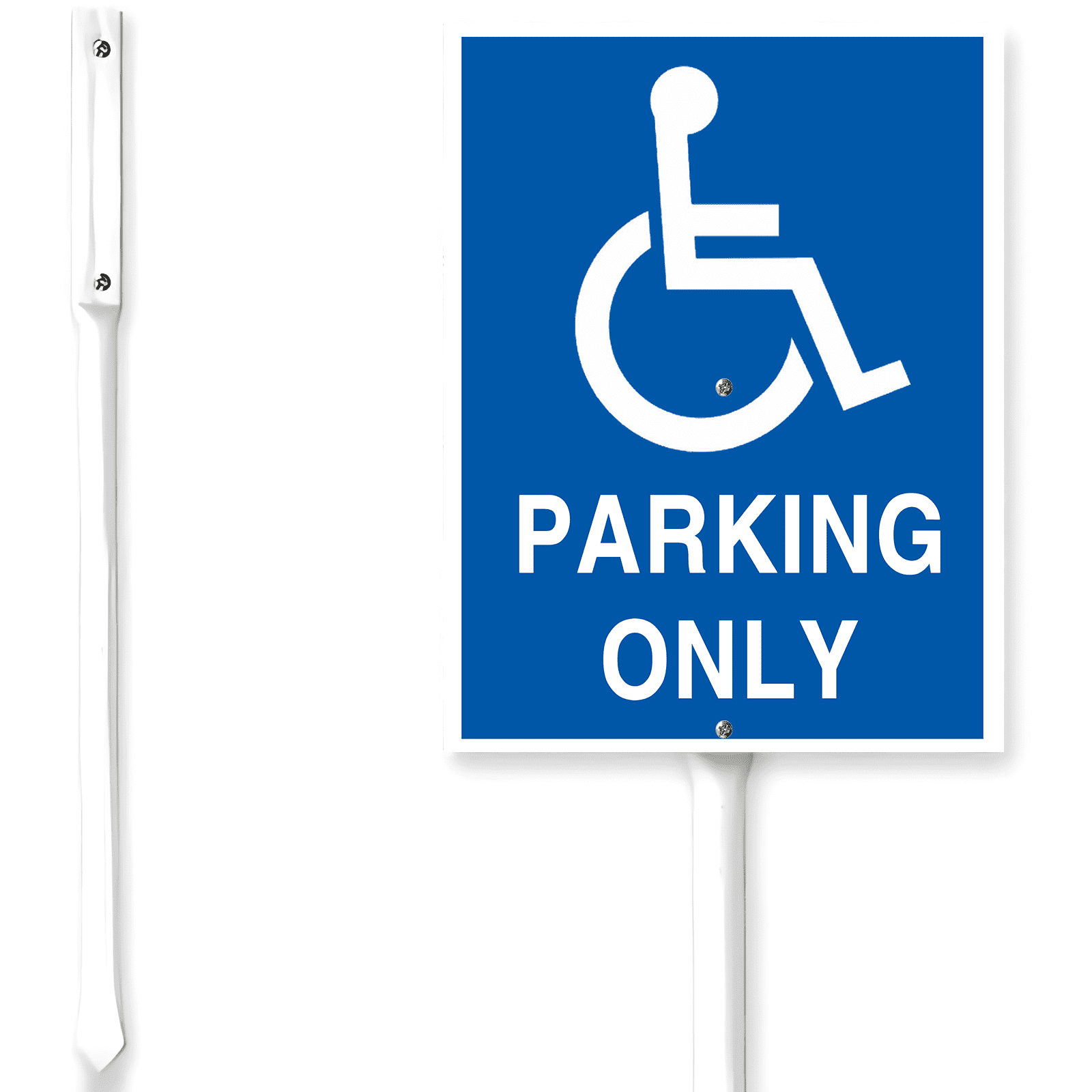 Kurmntregon Handicapped Parking Sign With Stake Caution Warning Sign ...