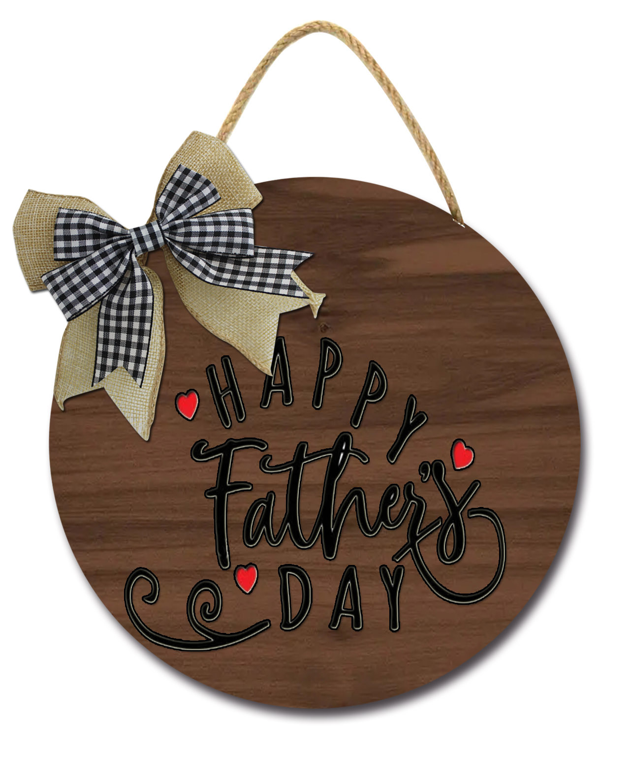 Kurmntregon Happy Fathers Day Door Sign Happy Fathers Day Sign For ...