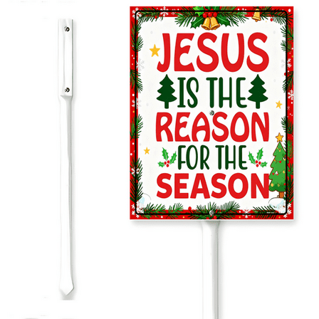 Kurmntregon Jesus Yard Sign With Stake Christmas Jesus Is The Reason ...