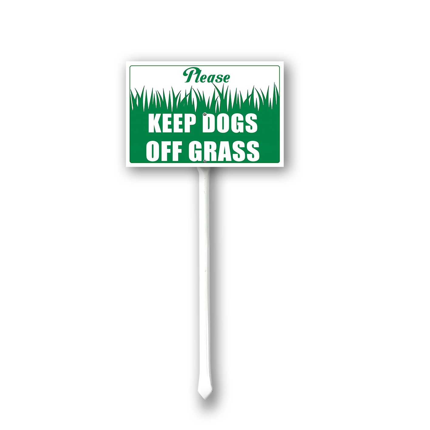 Kurmntregon Keep Dogs Of Grass Keep Dogs Off Grass Signs With Stake No ...