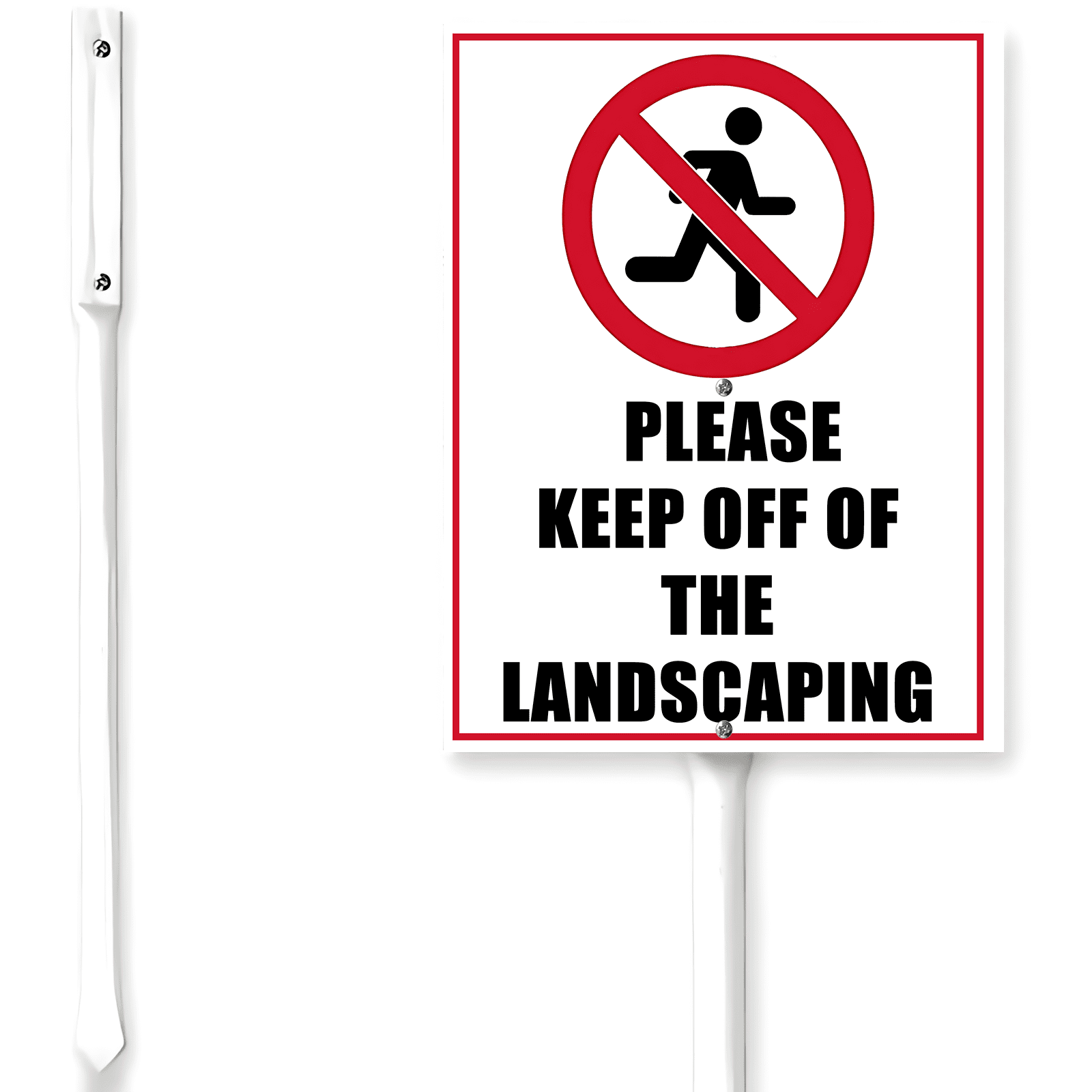 Kurmntregon Keep Off Of The Landscaping Art Lawn Decoration 7x8.8 ...