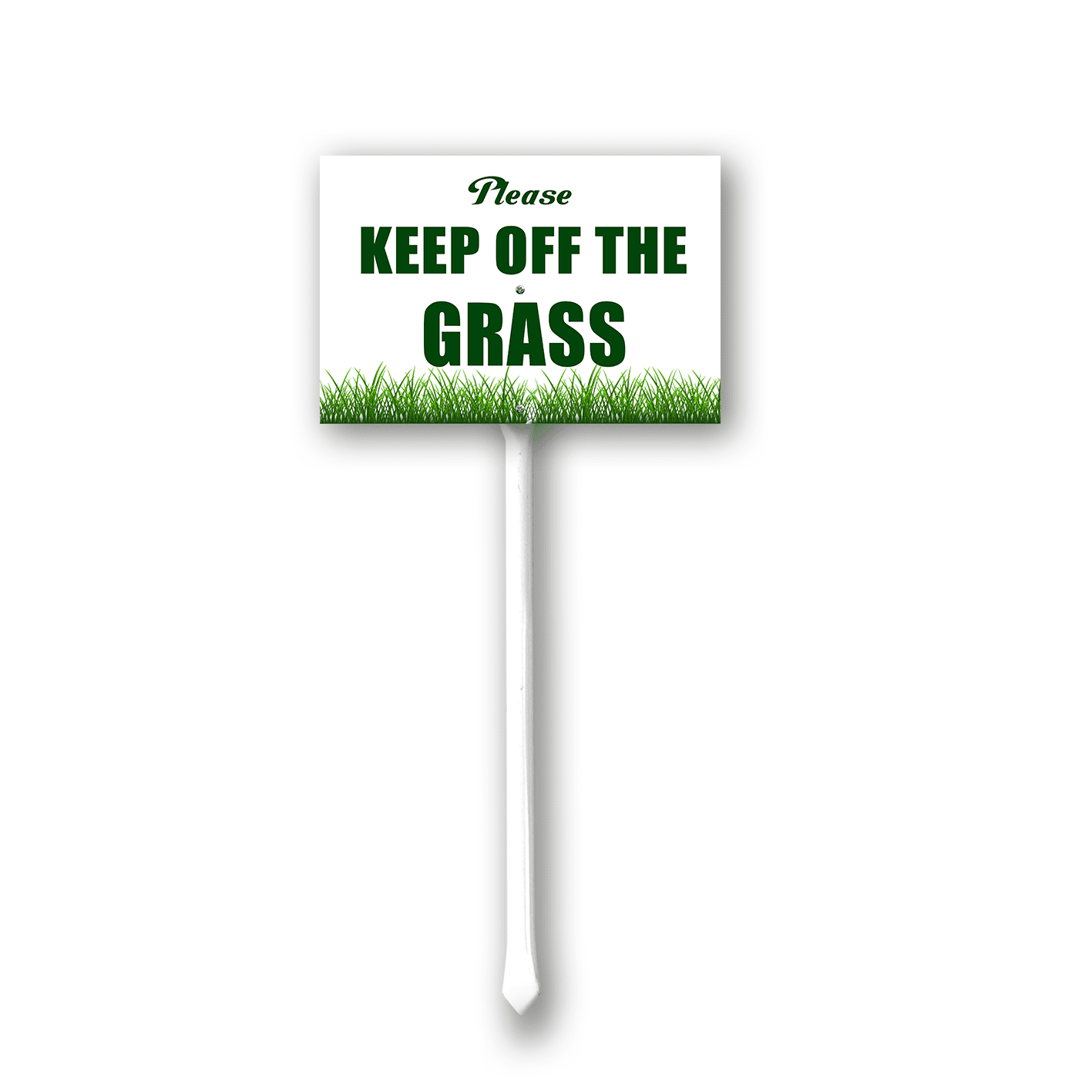 Kurmntregon Keep Off The Grass Keep Off Grass Signs With Stake Stay Off ...