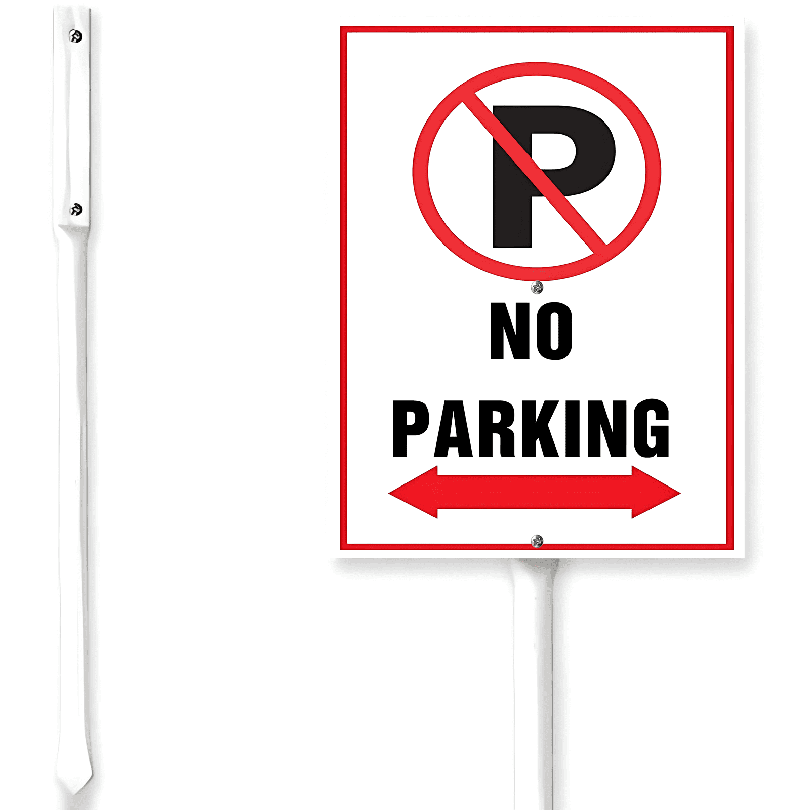 Kurmntregon No Parking Sign With Stake Keep Off Grass Sign With Stake ...