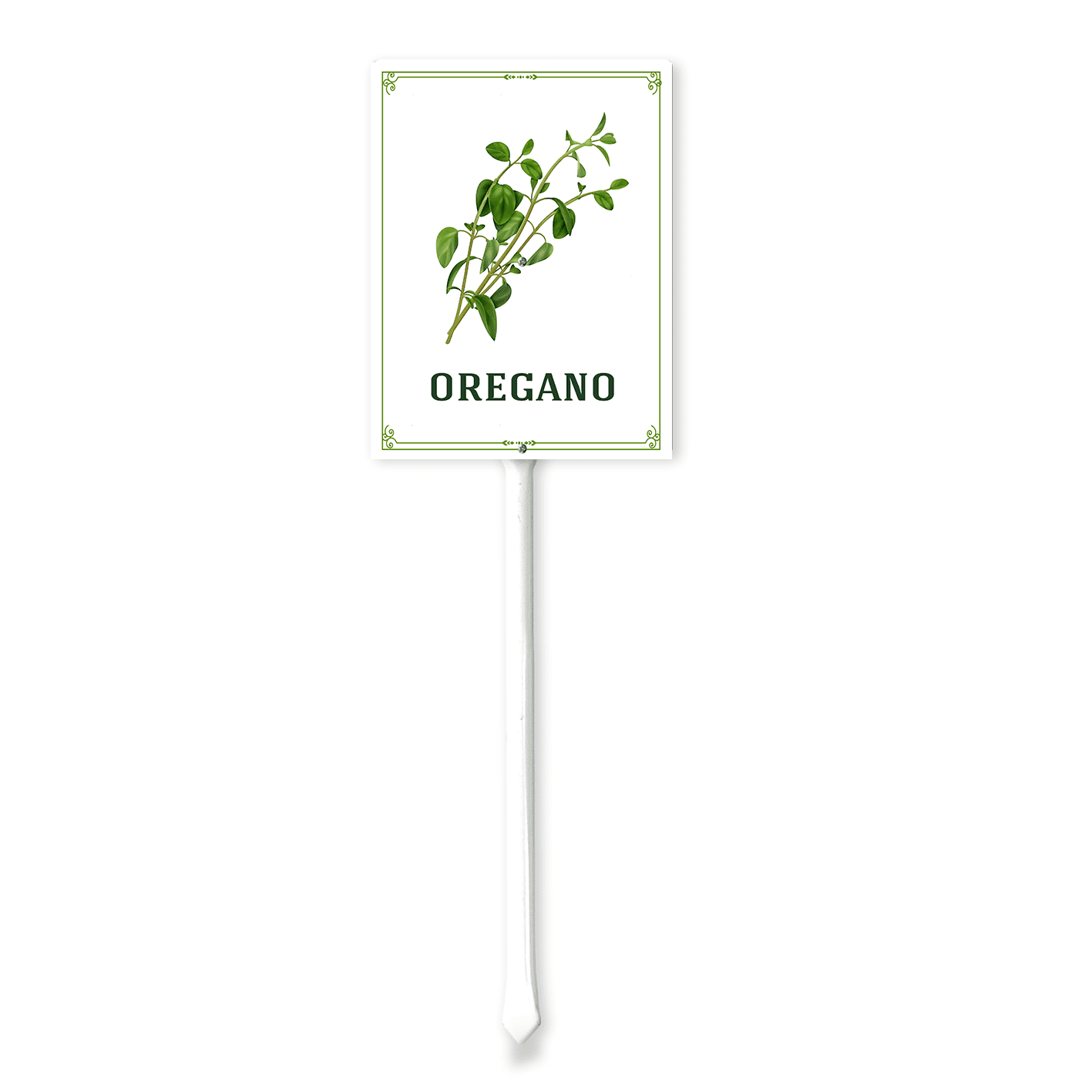 Kurmntregon Oregano Sign With Stake Vegetable Garden Sign For Yard ...