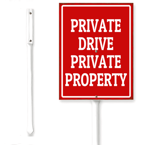Kurmntregon Private Drive Private Property Aluminium Signs No ...