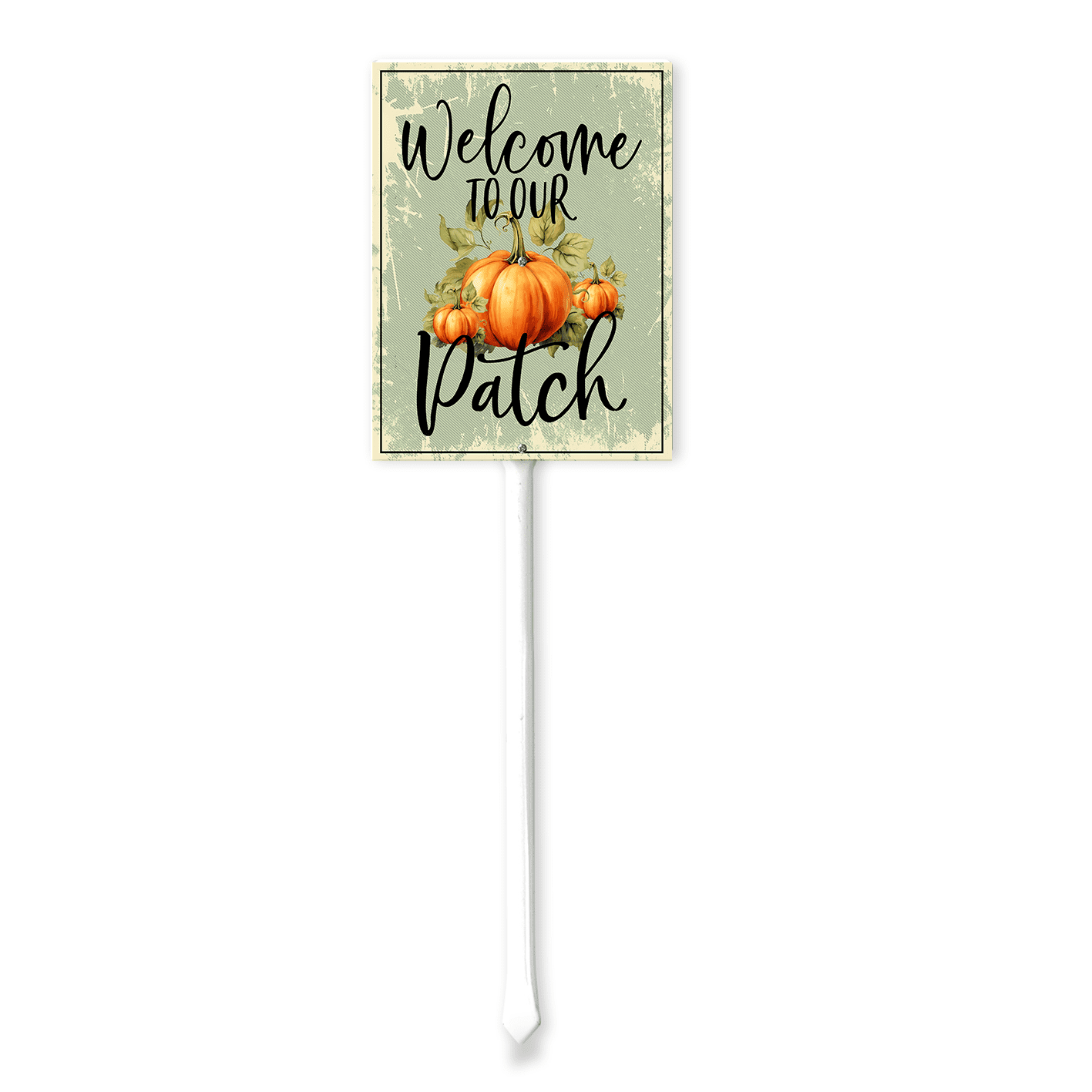 Kurmntregon Pumpkin Patch Sign With Stake Welcome To Our Patch Yard ...