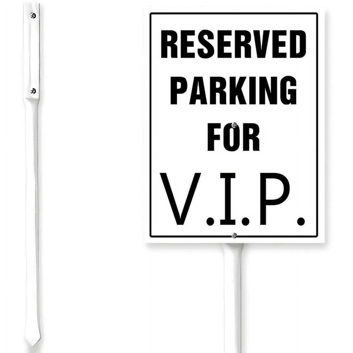 Kurmntregon Reserved Parking For Vip Sign With Stake 8x12 Inch Reserved ...