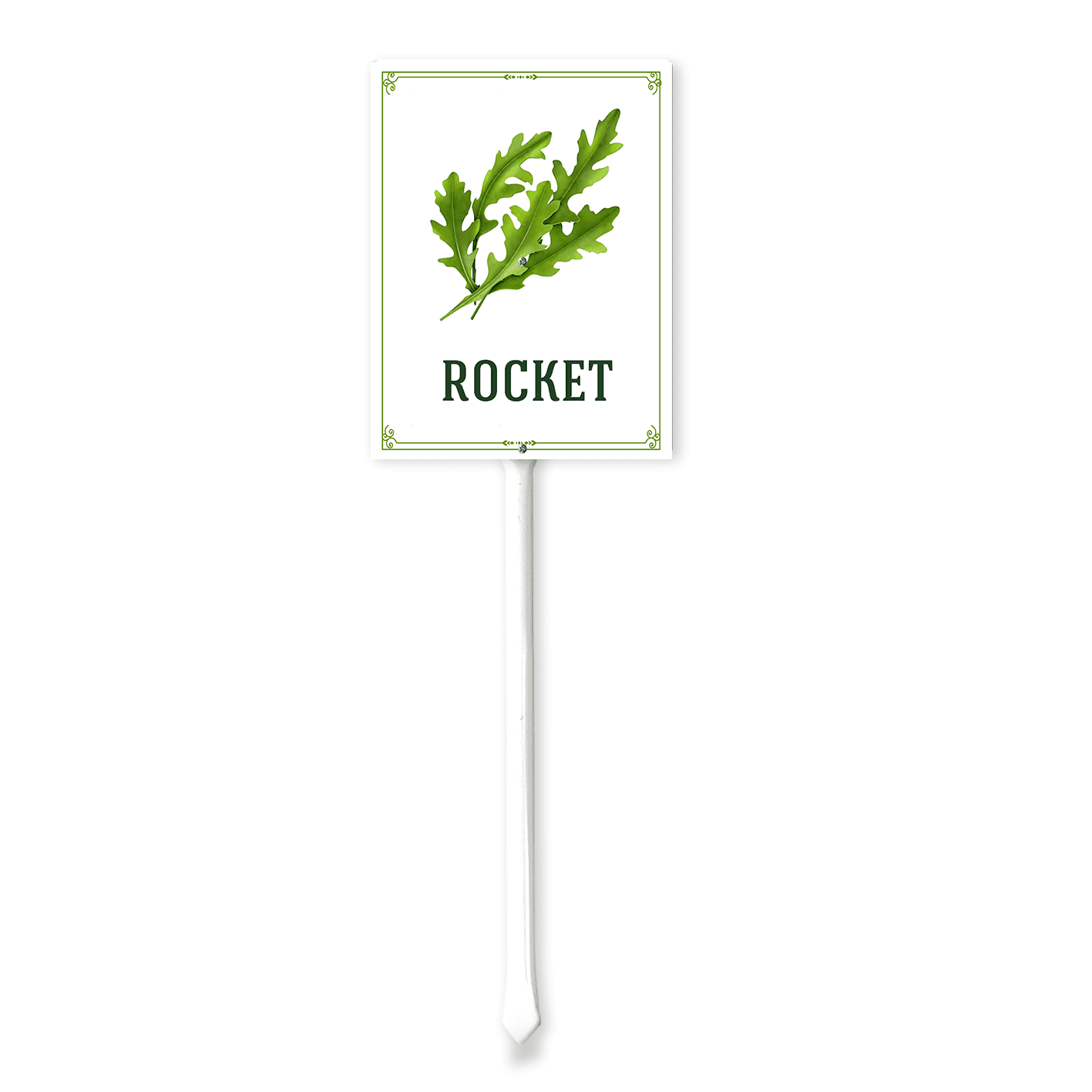 Kurmntregon Rocket Sign With Stake Vegetable Garden Sign For Yard ...