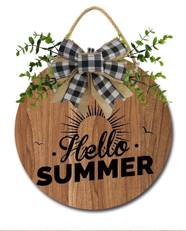 Kurmntregon Summer Decor Style 160 Rustic Summer Decor Sign Summer ...