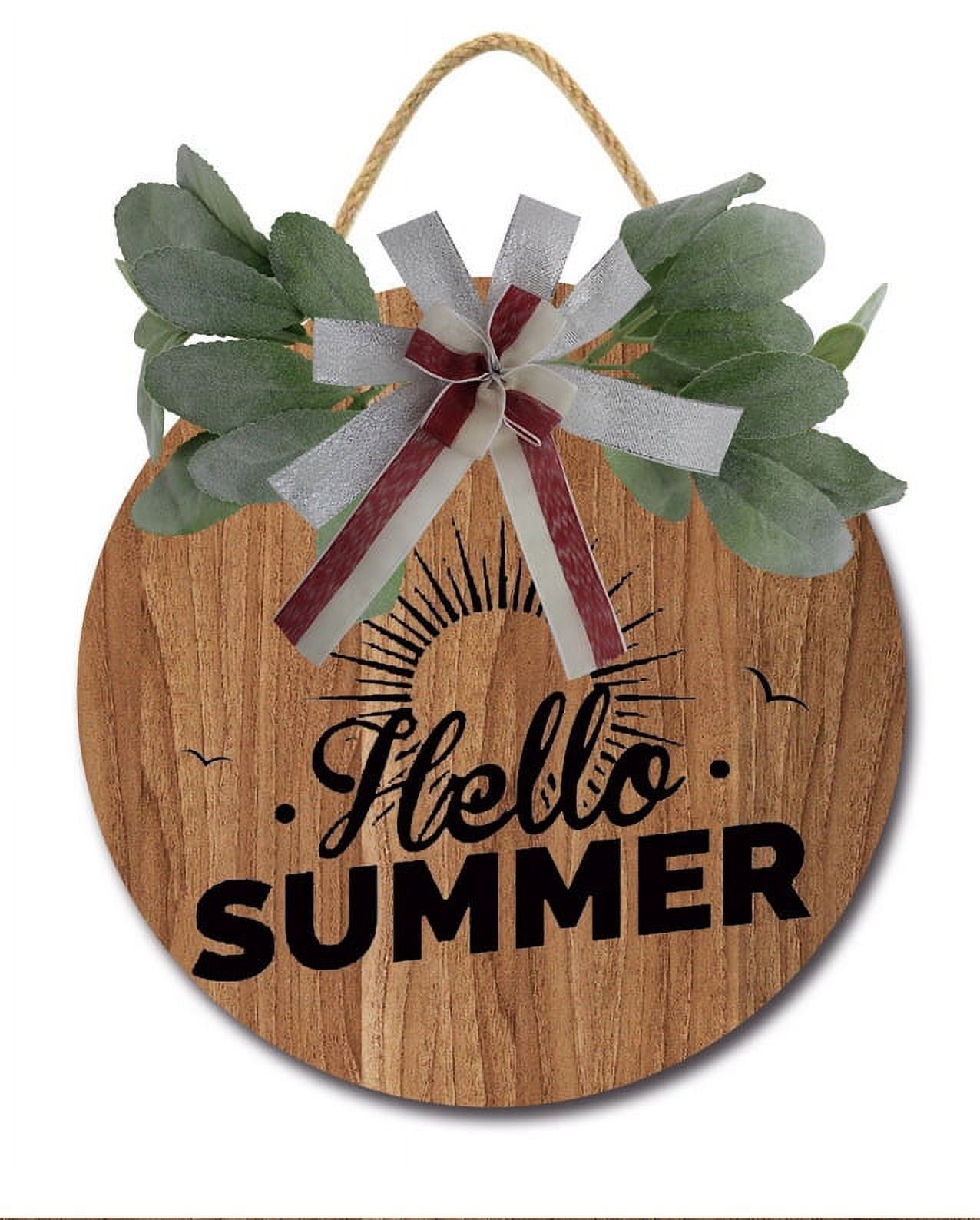Kurmntregon Summer Sign Decor Style 108 Beach Hanging Door Signs For ...