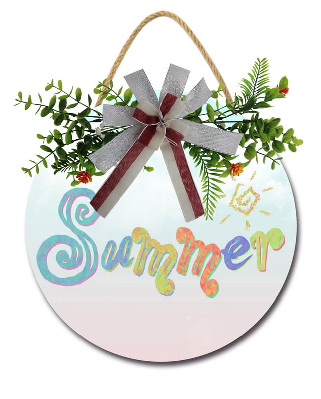 Kurmntregon Summer Signs For Wreaths Model 17 Vintage Summer Ice Lolly ...