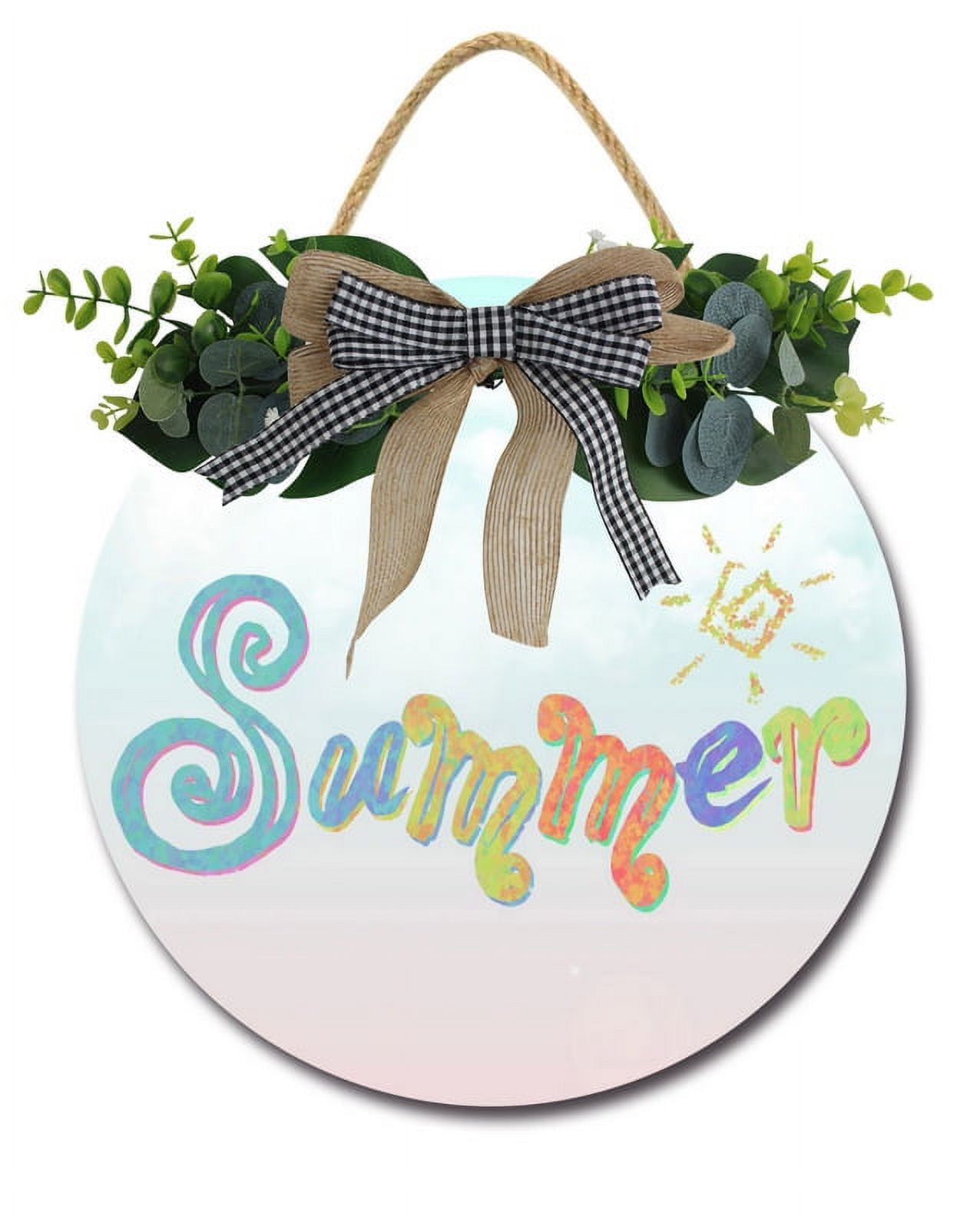 Kurmntregon Summer Signs For Wreaths Model 78 Vintage Summer Ice Lolly ...