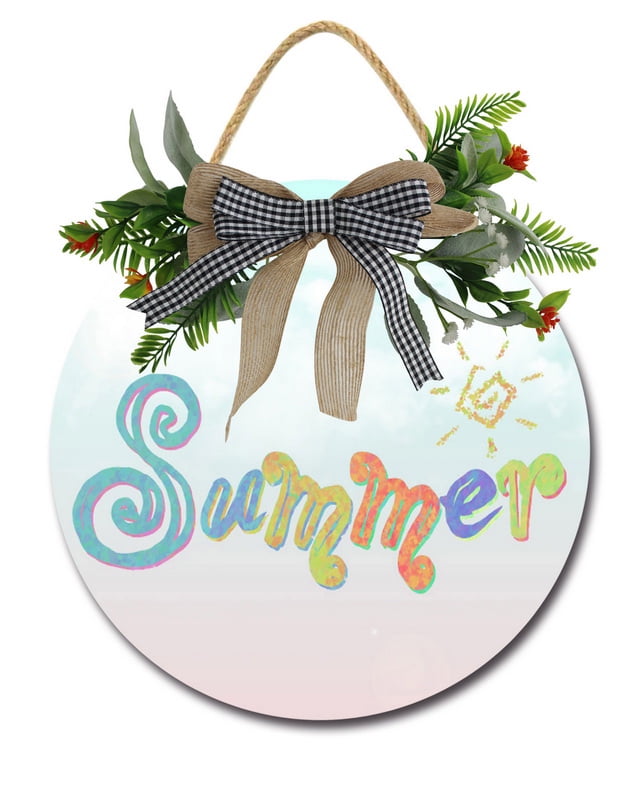Kurmntregon Summer Signs Outdoor Model 105 Rustic Summer Decor Sign ...