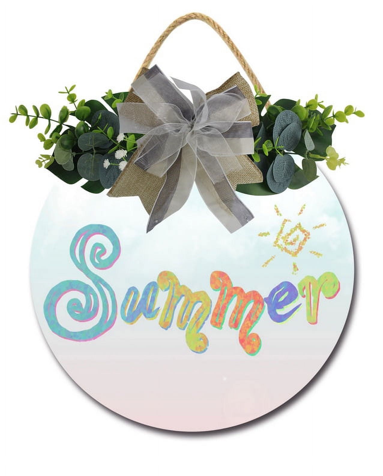 Kurmntregon Summer Signs Outdoor Model 15 Summer Welcome Sign Hanging ...