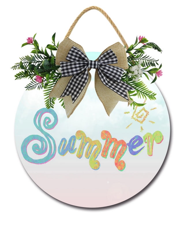 Kurmntregon Summer Signs Outdoor Model 68 Summer Front Door Decorations ...