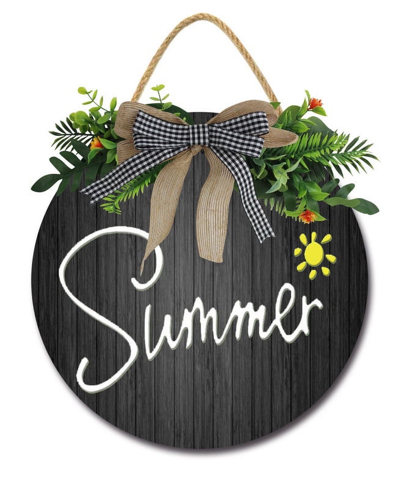 Kurmntregon Summer Signs Outdoor Style 124 Summer Ice Lolly Sign Wooden ...