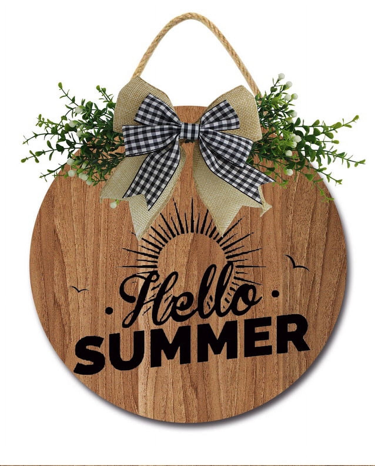 Kurmntregon Summer Signs Outdoor Style 81 Yard Sign Beach Umbrella Ice ...