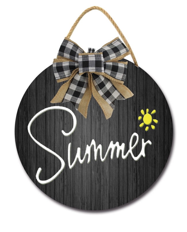 Kurmntregon Summer Signs Outdoor Style 85 Summer Signs For Wreaths ...