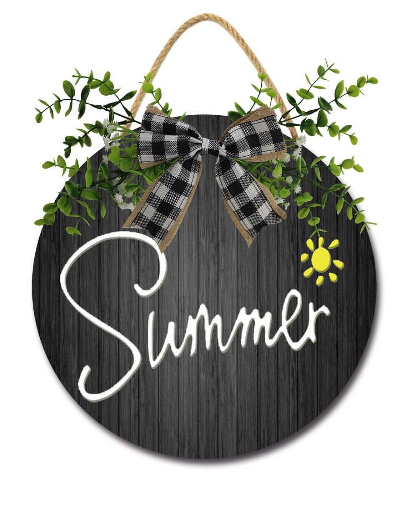 Kurmntregon Summer Signs Outdoor Style 91 Summer Ice Lolly Sign Wooden ...