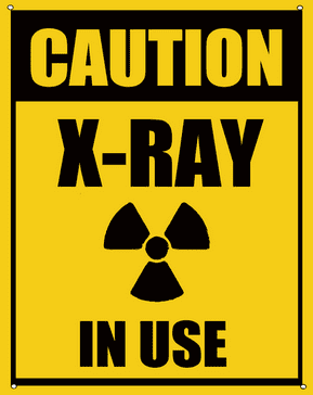Kurmntregon X-Ray In Use Aluminum Sign Security Caution Sign For Yard ...