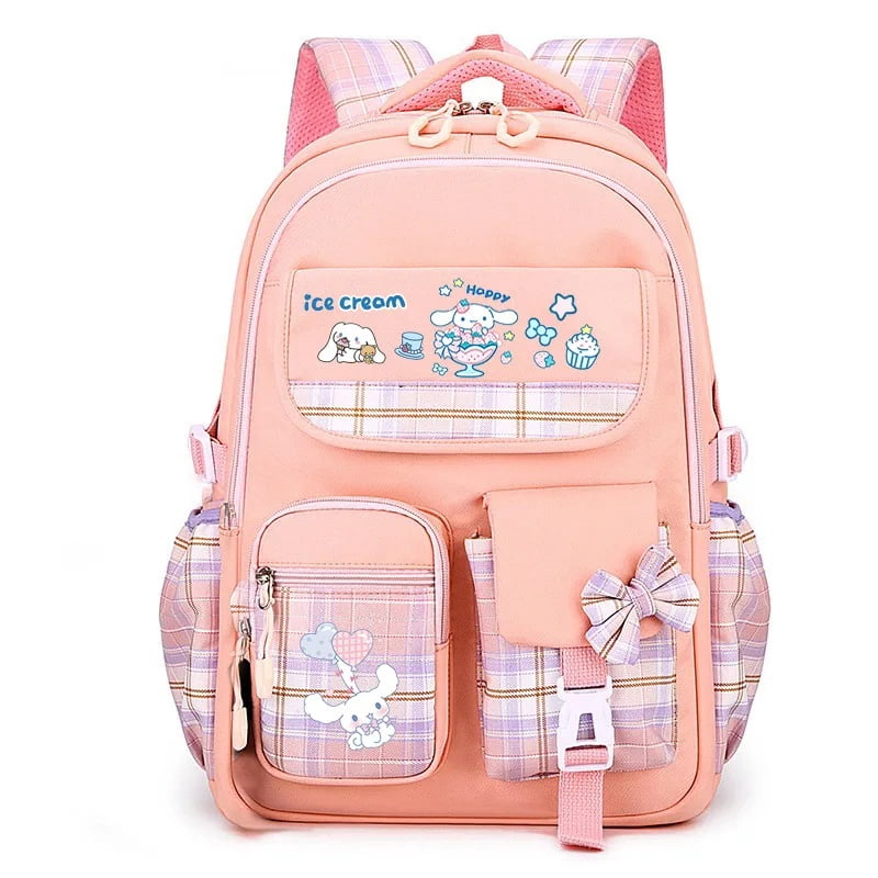 Kuroimi Small Student Backpack Cute Cartoon Lightweight Burden Relief ...
