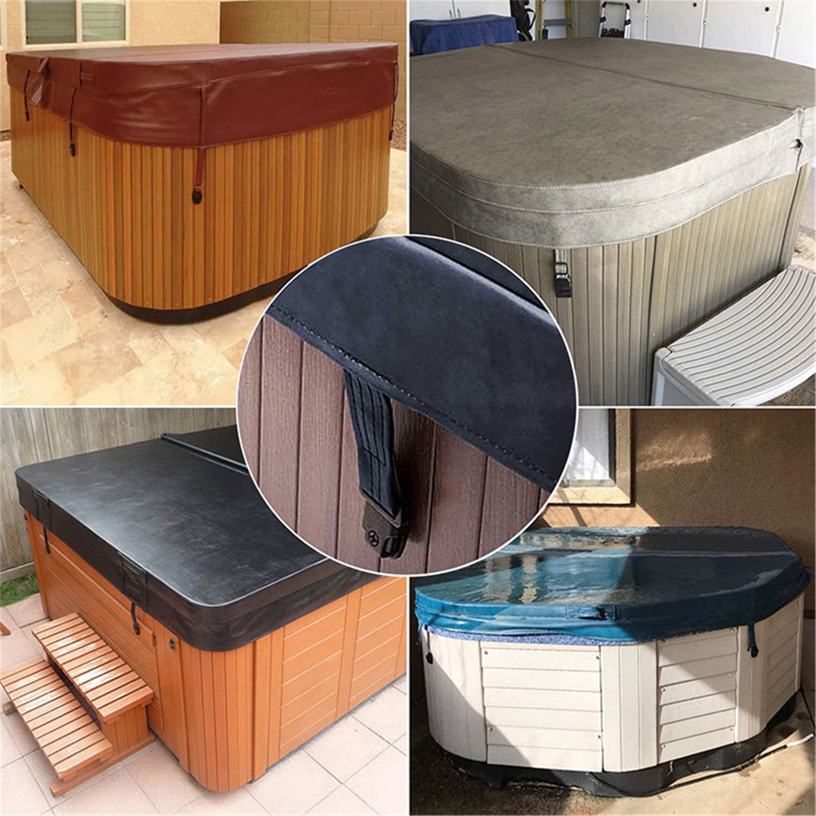 Kuroiy 4PC Spa Hot Tub Cover Lock Clip Repair Kit | Replacement Latch ...