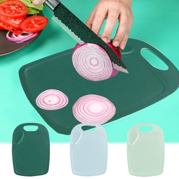 Kuroiy Extra Large Plastic Cutting Board | Non-Slip Double-Sided ...