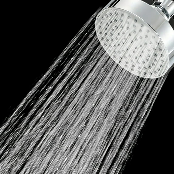 Kuroiy High Pressure Rain Shower Head | Adjustable Easy Clean ABS ...