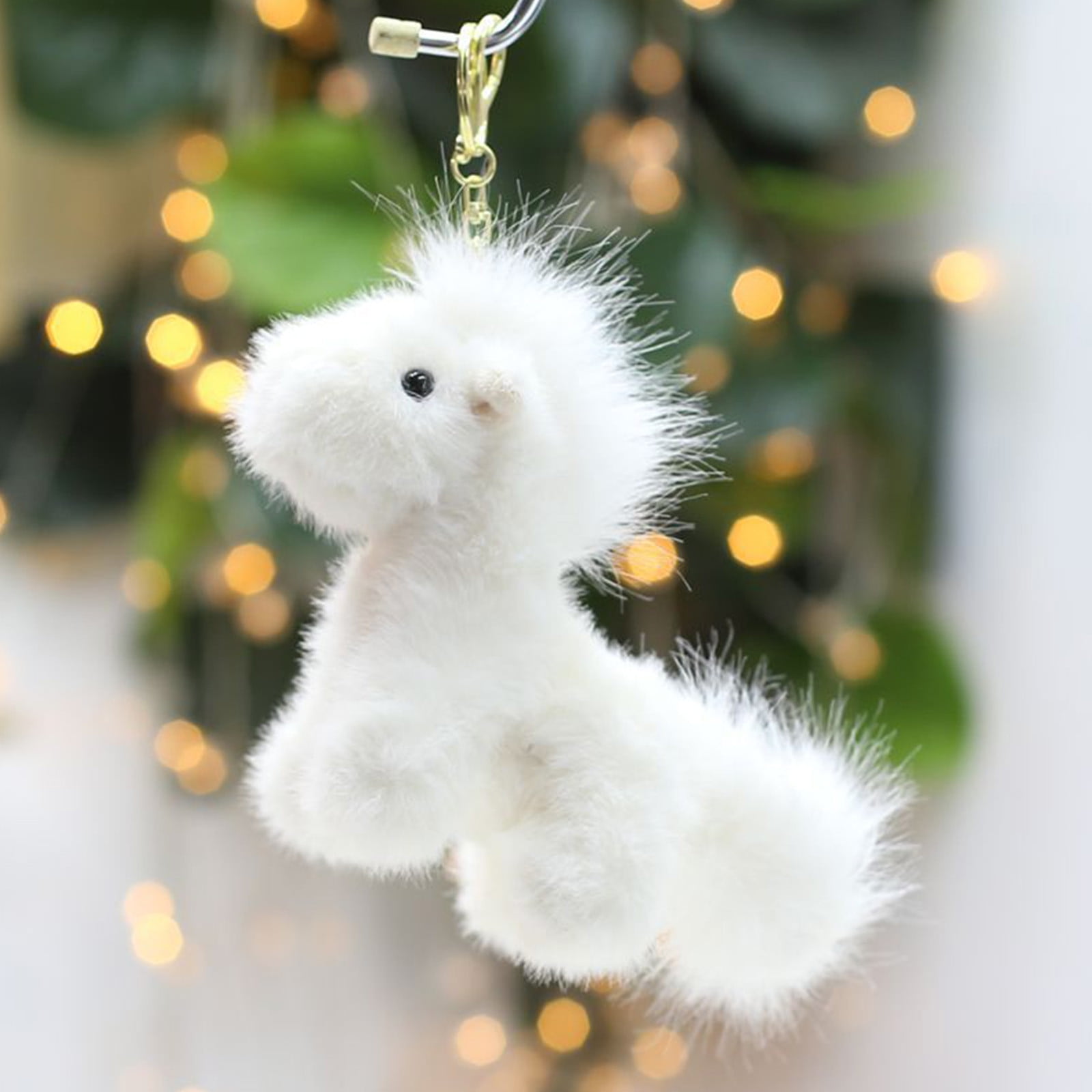 Kuroiy Horse Plush Keychain 14cm | Realistic Zodiac Animal Mascot ...