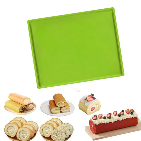 Kuroiy Non-Stick Baking Mat | Silicone Bake Pan Liner | Heat-Resistant ...