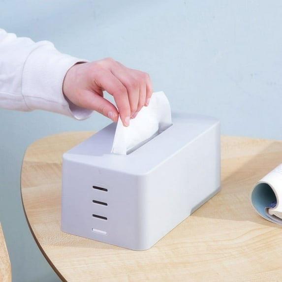 Kuroiy Tissue Dispenser Box | Modern PP Design | Fits Most Paper Towels ...