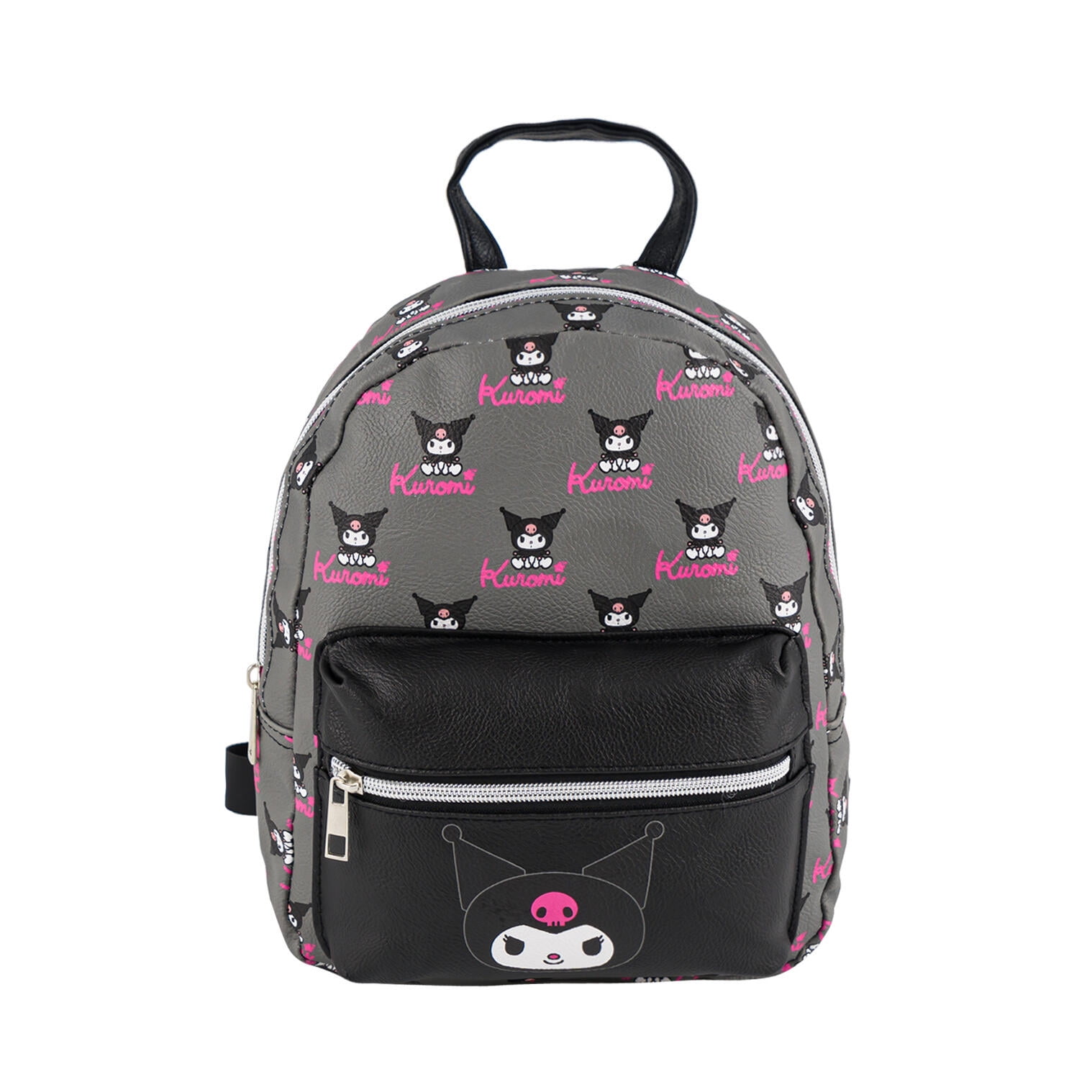 Kuromi 10 inches PU Small Backpack - Walmart.com