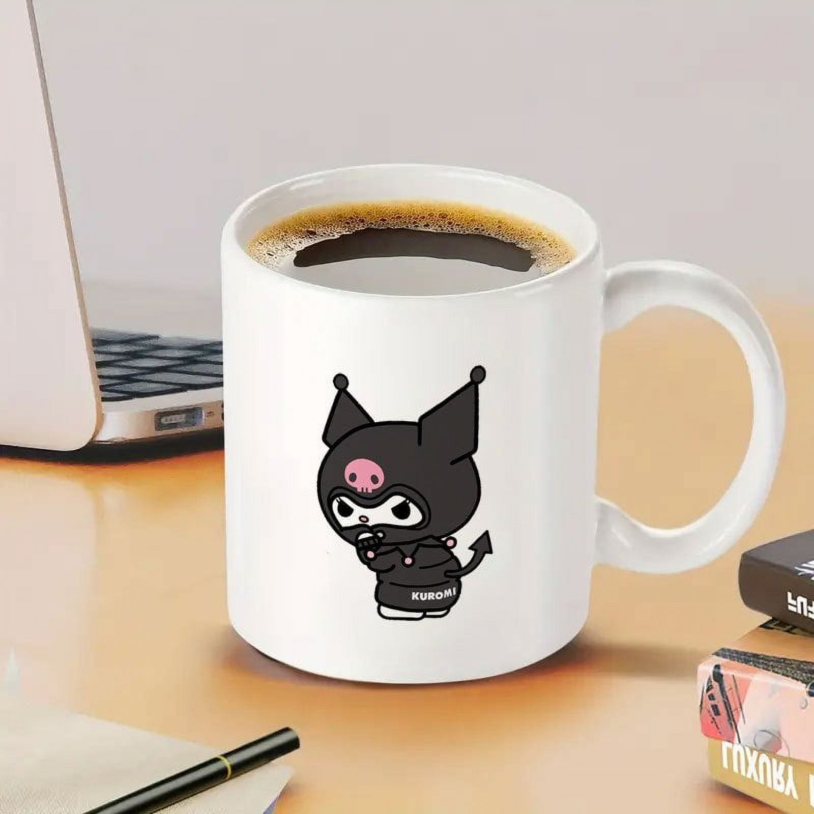 Kuromi 11Oz Ceramic Coffee Mug - Cute, Insulated & Reusable Cup For ...