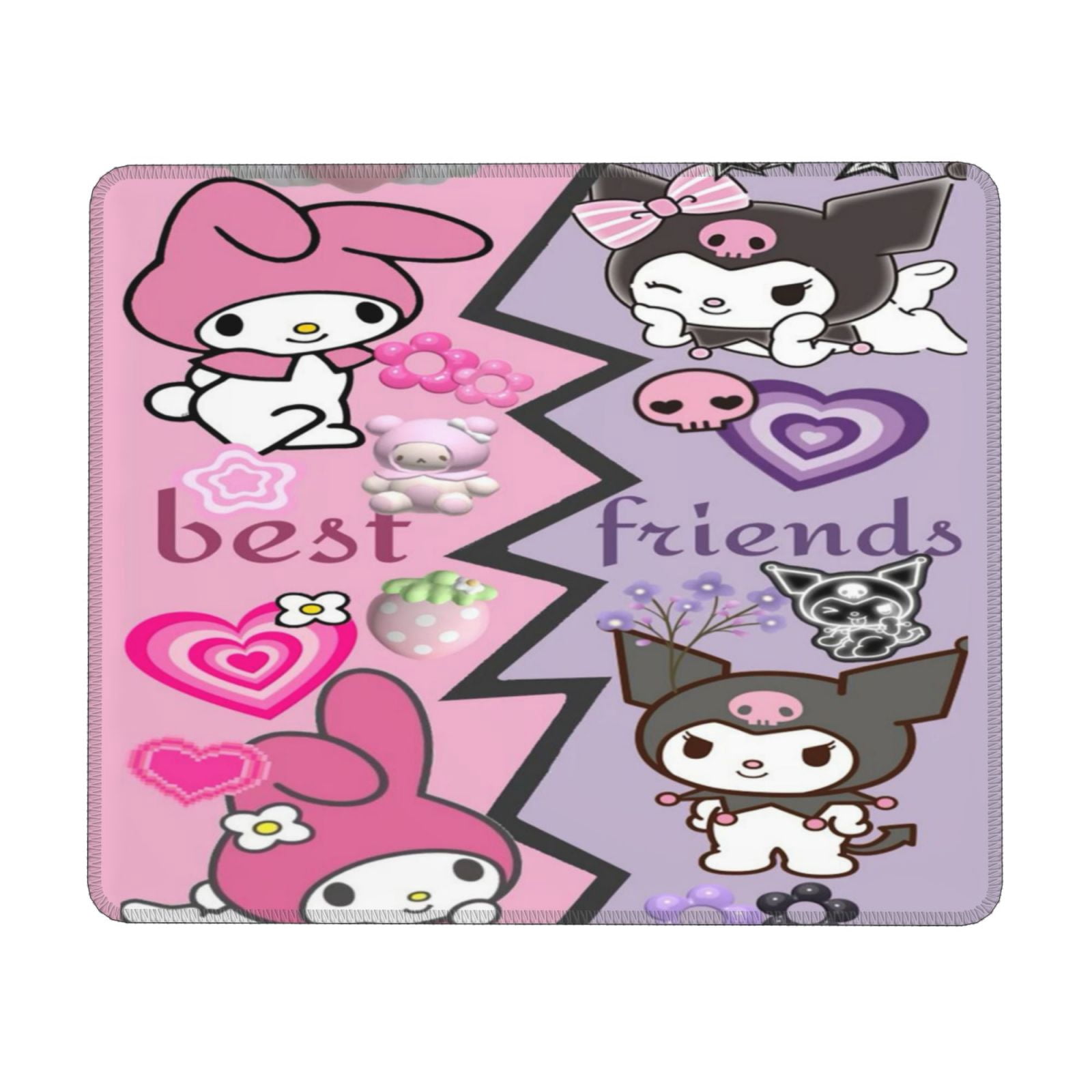 Kuromi And Melody Graphic Mouse Pad, Waterproof Cartoon Gift Mouse Pad ...