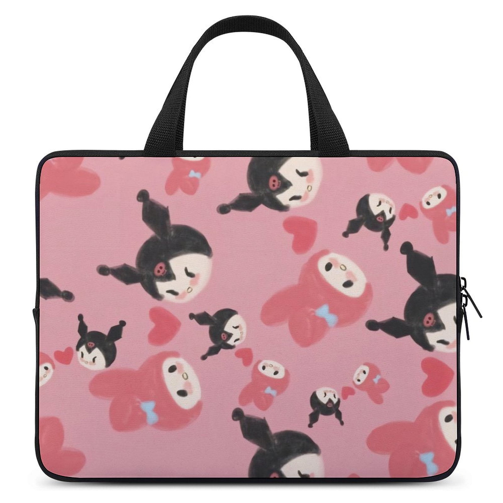 Kuromi And Melody Haed Laptop Bag for Women Men 17 Inch,Laptop Tote ...