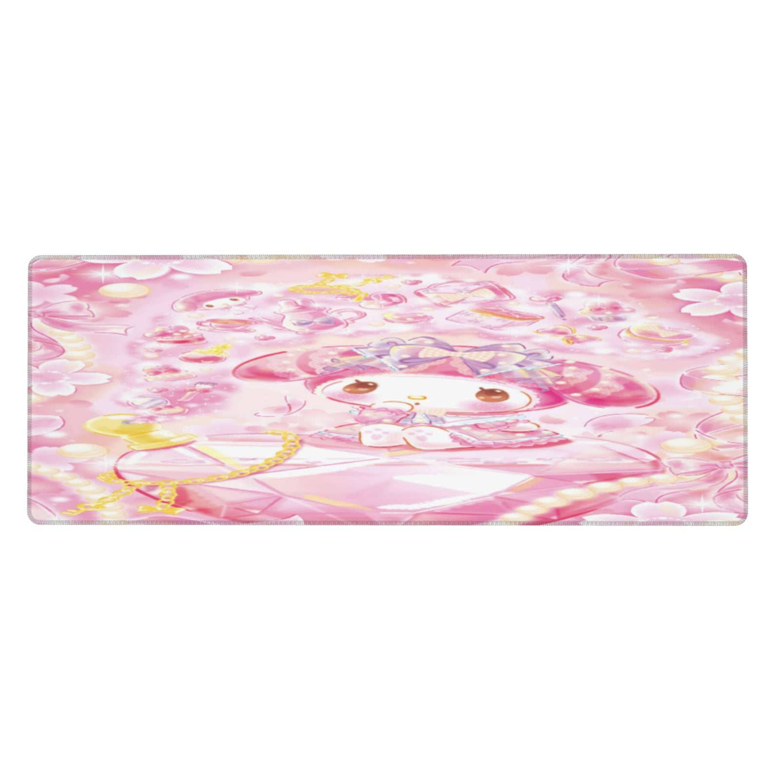 Kuromi And Melody Mouse Pad Desk Mat Large Keyboard Pad Non-Slip ...