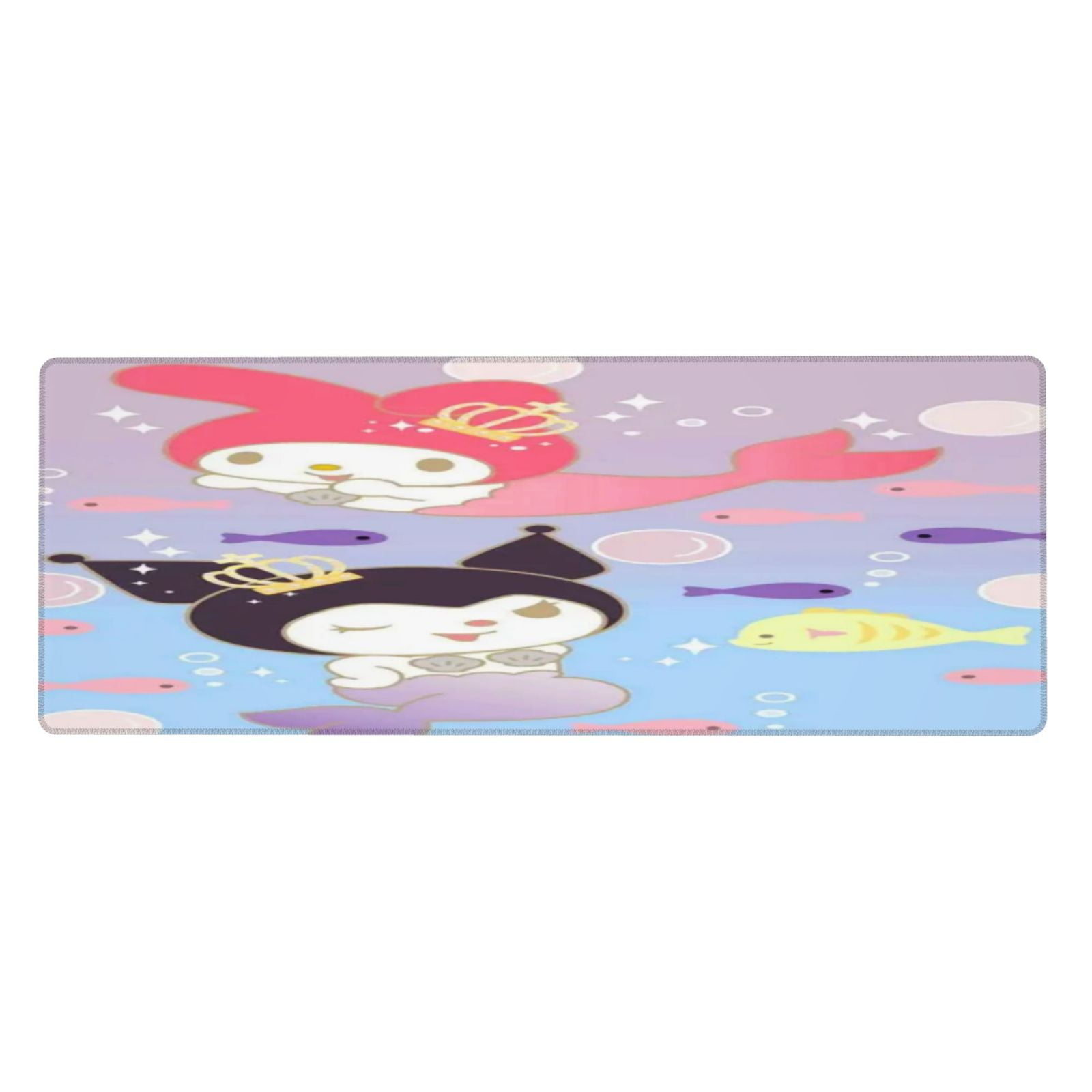 Kuromi And Melody Mouse Pad Desk Mat Large Keyboard Pad Non-Slip ...