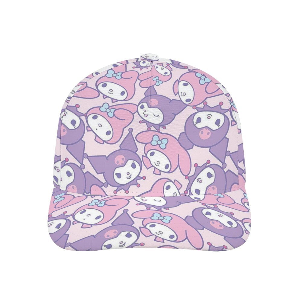 Kuromi And My Melody Baseball Cap Golf Dad Hat Adjustable Low Profile ...