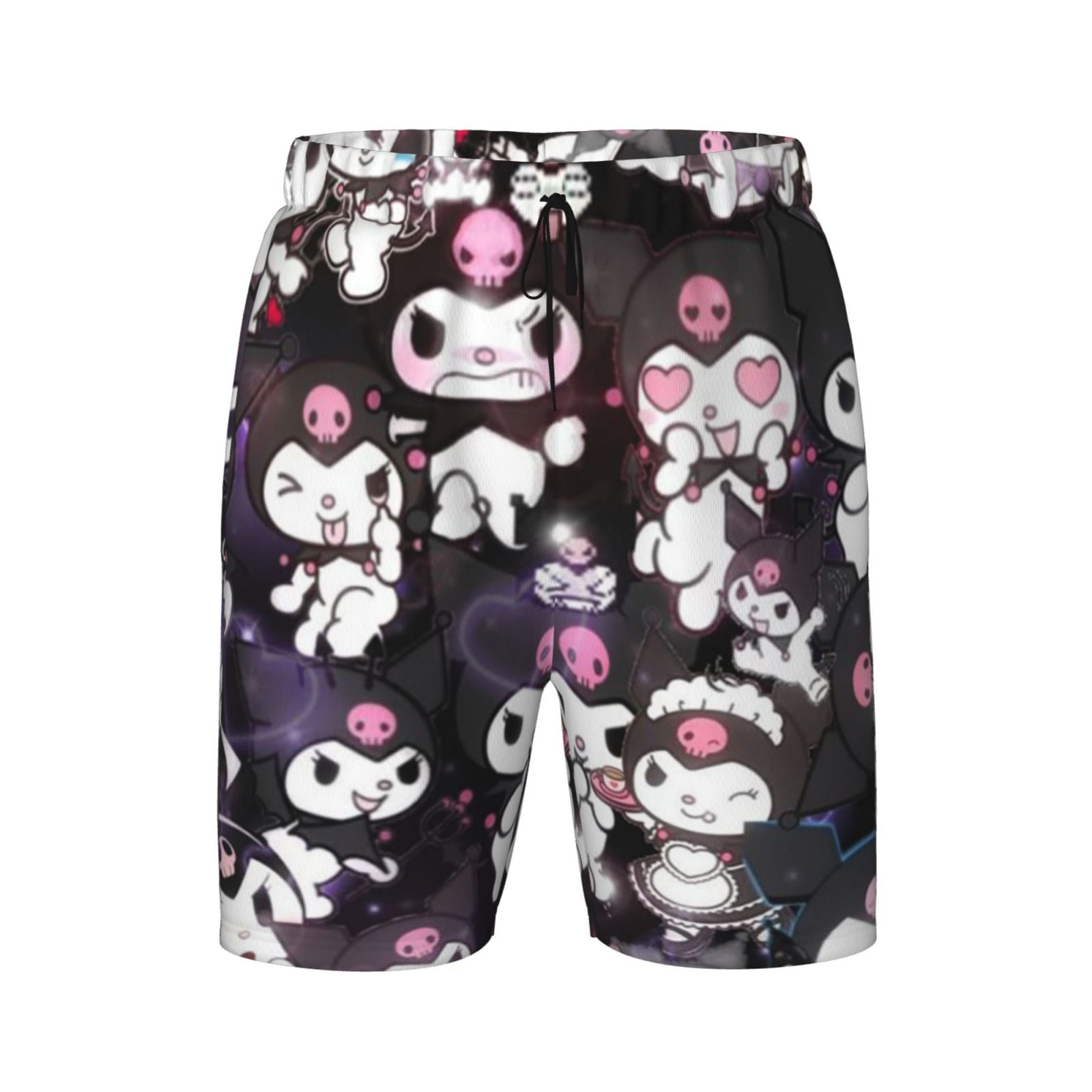 Kuromi And My Melody Boys Swim Trunks Quick Dry Boards Shorts For Kids ...