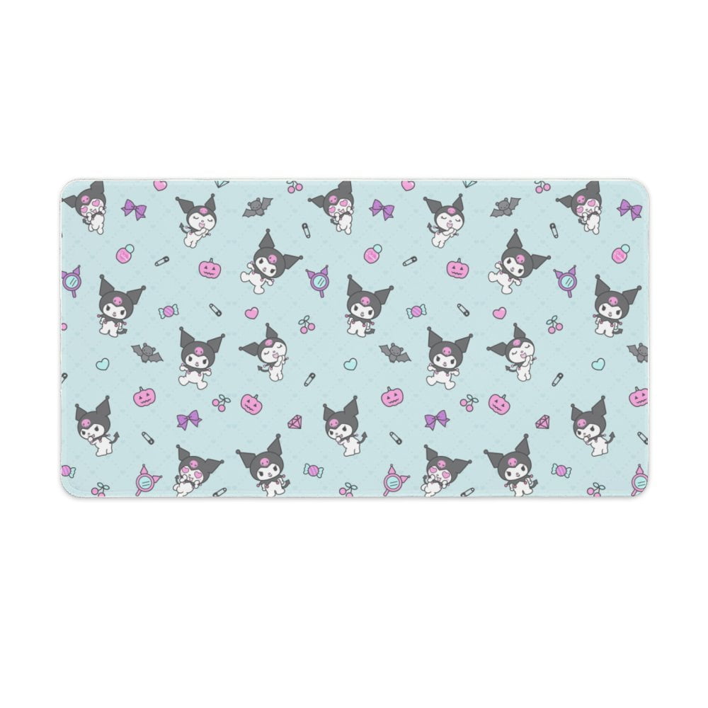 Kuromi And My Melody Desk Mat, Large Desk Pad Large Mouse Pad Desk ...