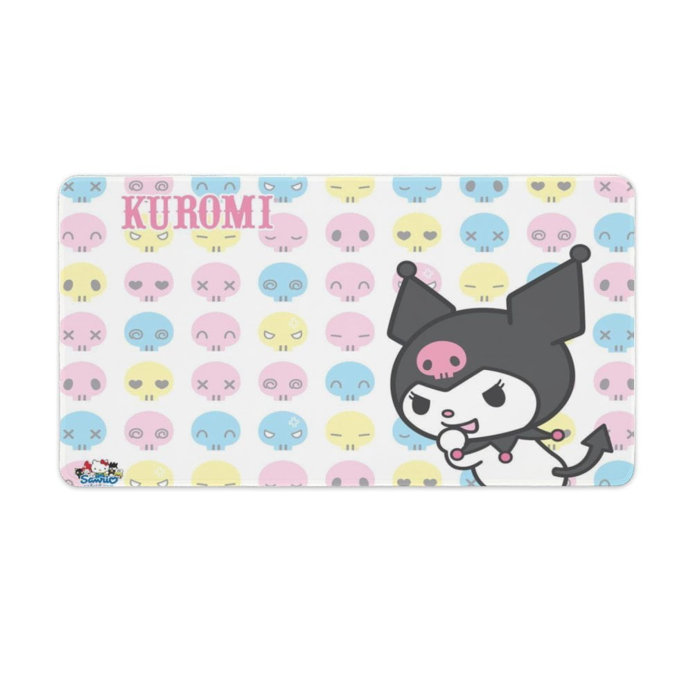 Kuromi And My Melody Desk Mat, Large Desk Pad Large Mouse Pad Desk ...