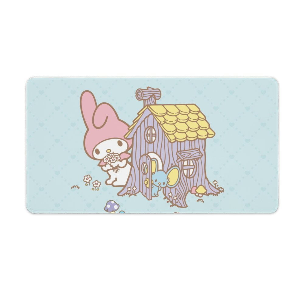 Kuromi And My Melody Desk Mat, Large Desk Pad Large Mouse Pad Desk ...