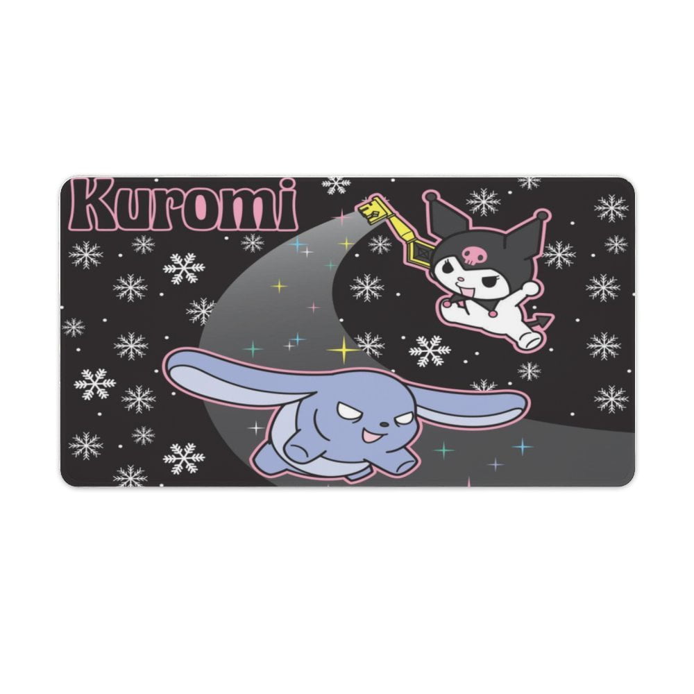 Kuromi And My Melody Desk Mat, Large Desk Pad Large Mouse Pad Desk ...