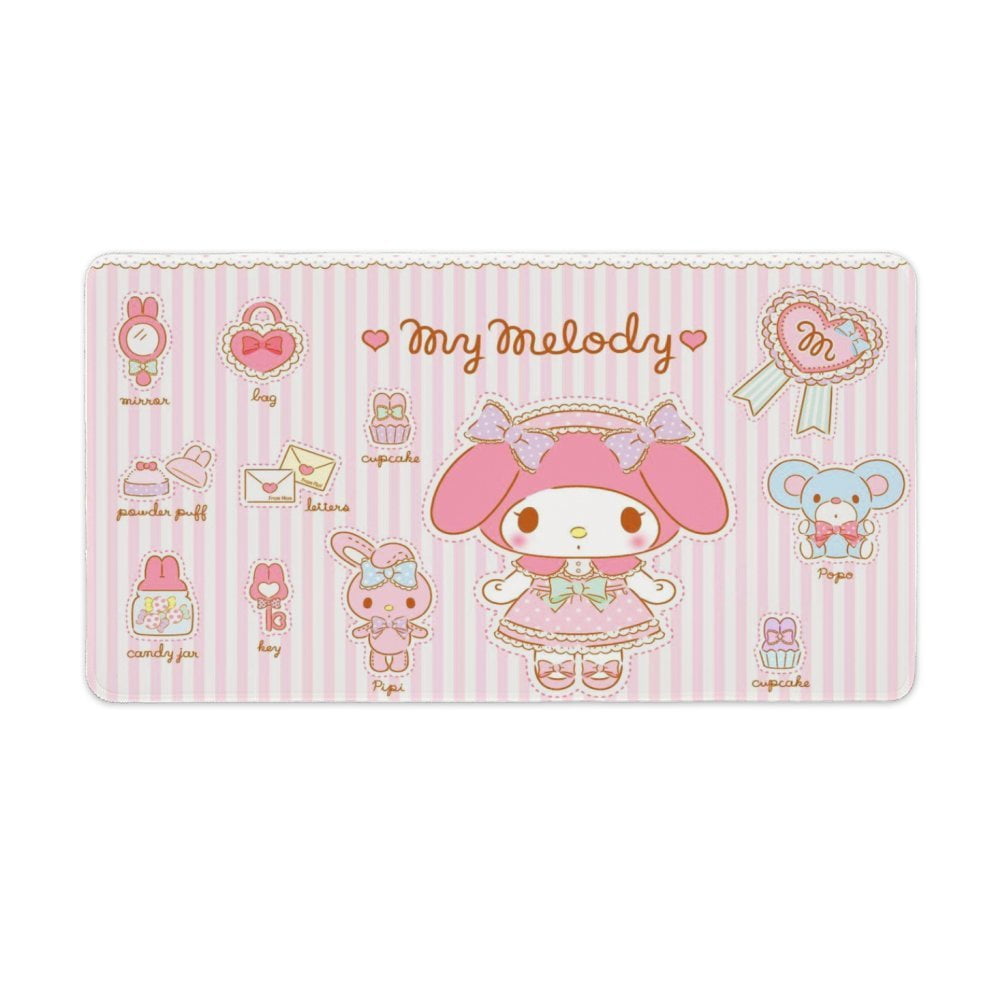 Kuromi And My Melody Desk Mat, Large Desk Pad Large Mouse Pad Desk ...