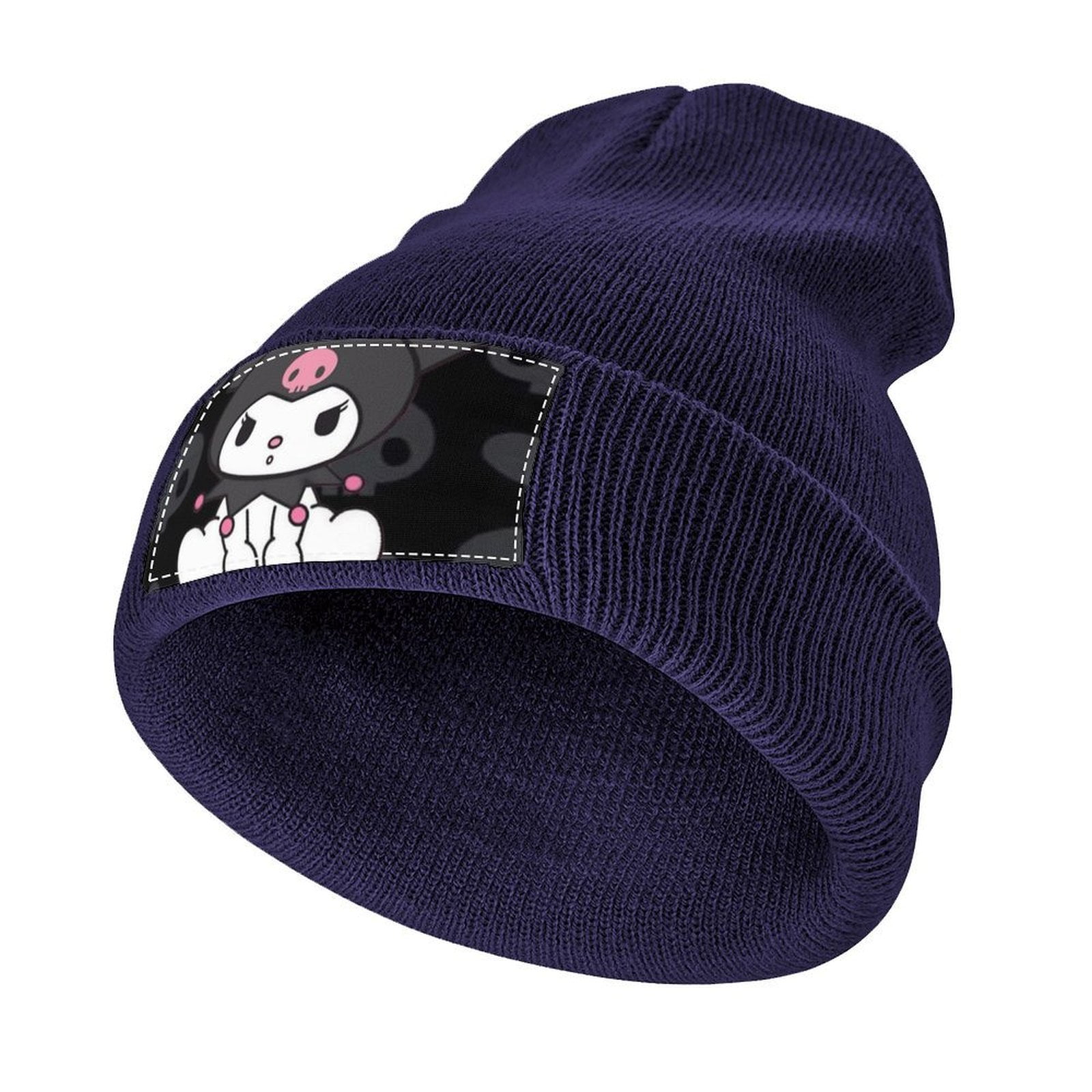 Kuromi And My Melody Winter Beanie Hats for Men Women, Warm Cozy ...